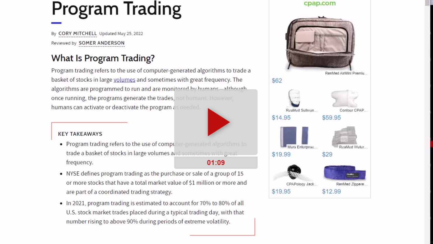 Part 2 Why Program Trading Matters - Hubert Senters
